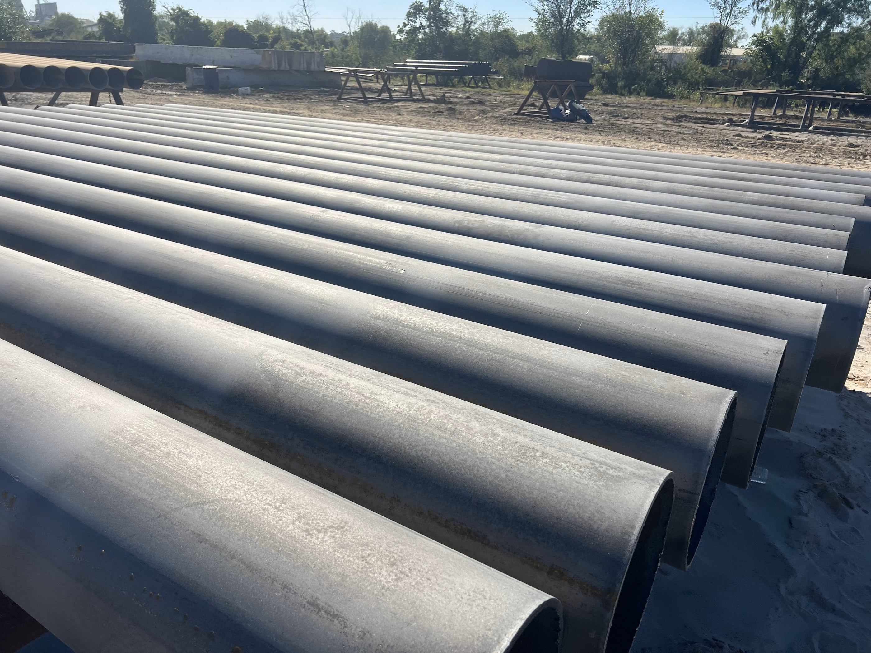 Structural Steel Pipe, Fabricated Piles, Bollards | Dark Horse Metals