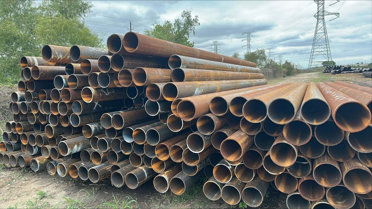 7 5/8" .375 Wall Pipe Piles, and Bollards